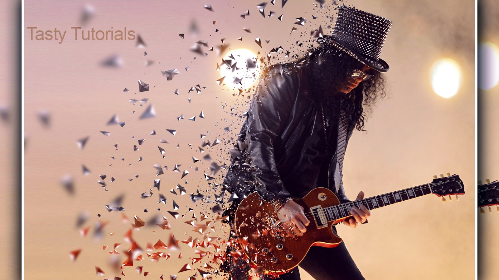 3d Polygon Shatter Effect In Photoshop CS6 Extended - Tasty Tutorials