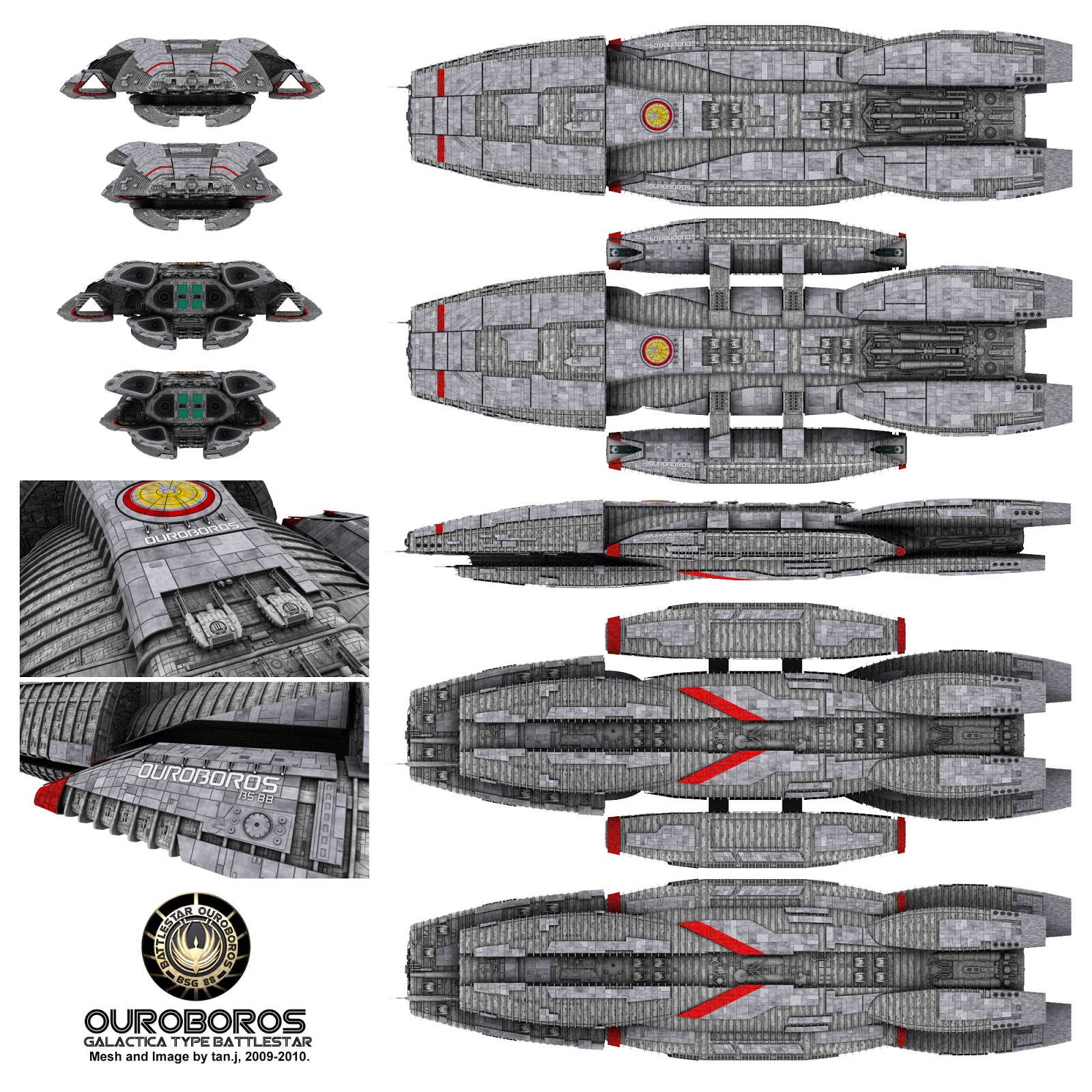 遺憾ですとも*: Battlestar Ouroboros and Pacifica