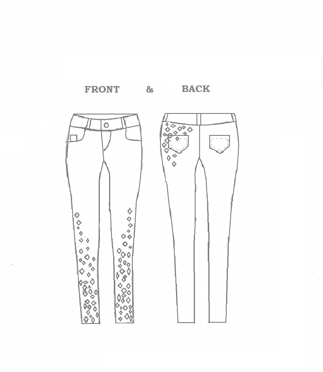 Welcome to Fashion Herts: NEW FLAT DRAWING