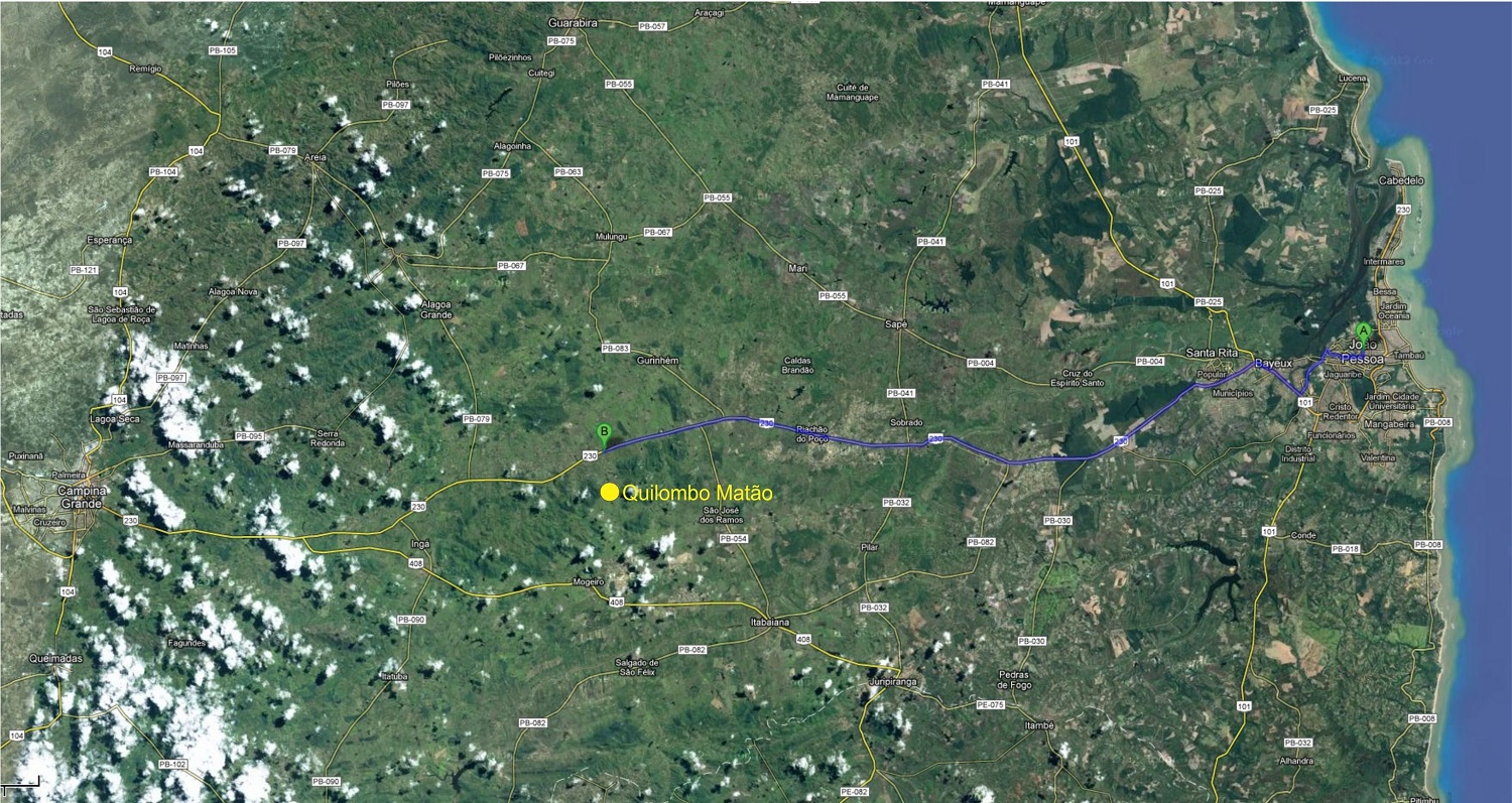 Quilombos da Paraíba: Informações sobre a comunidade quilombola de Matão
