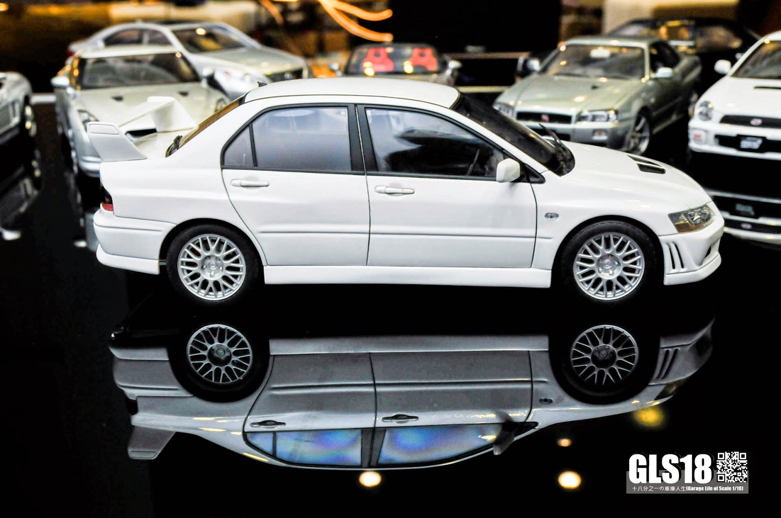 十八分之一の車庫人生(Garage Life of Scale 1/18): [GLS18][1/18] Mitsubishi Lancer ...