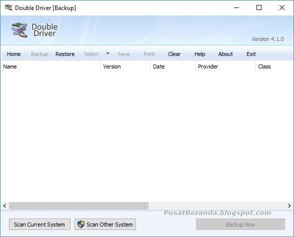Cara Backup dan Restore Driver Menggunakan Double Driver - Pusat Beranda