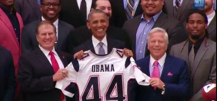 Tweets from the White House: Super Bowl Champion Patriots meet ...