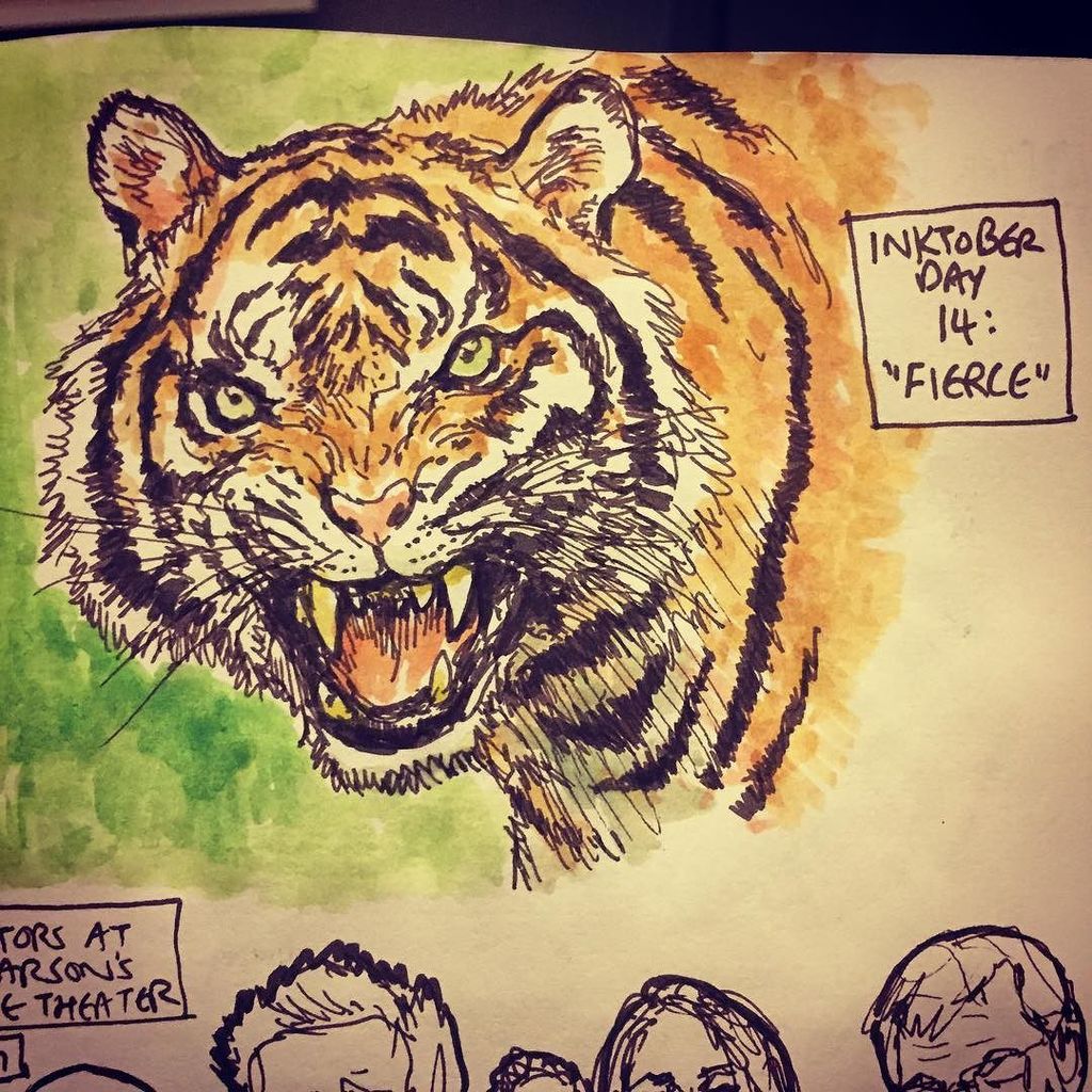 Inktober Challenge and Daily Drawing Challenge, Part 2