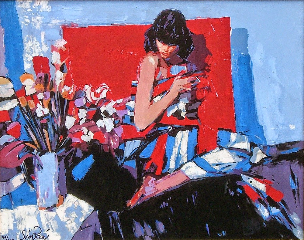 Nicola Simbari (1927-2012) | Abstract painter | Tutt'Art@ Masters