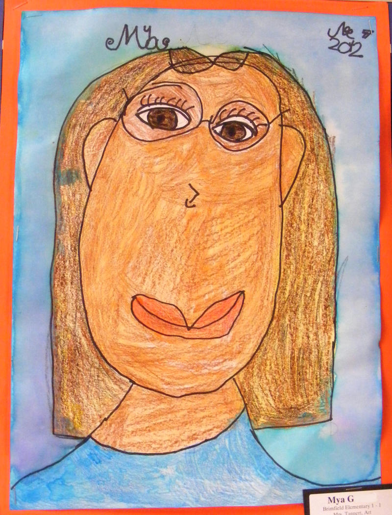 Suffield Elementary Art Blog!: 1st Grade Self-Portraits