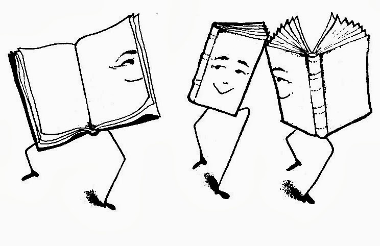 Piešiniai ir darbeliai: Spalvinimo paveiksliukas - Linksmosios knygos