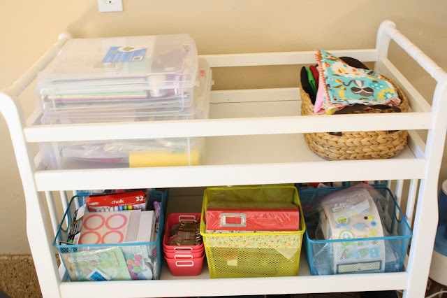 Love 2 Decorate: Repurposed Changing Table