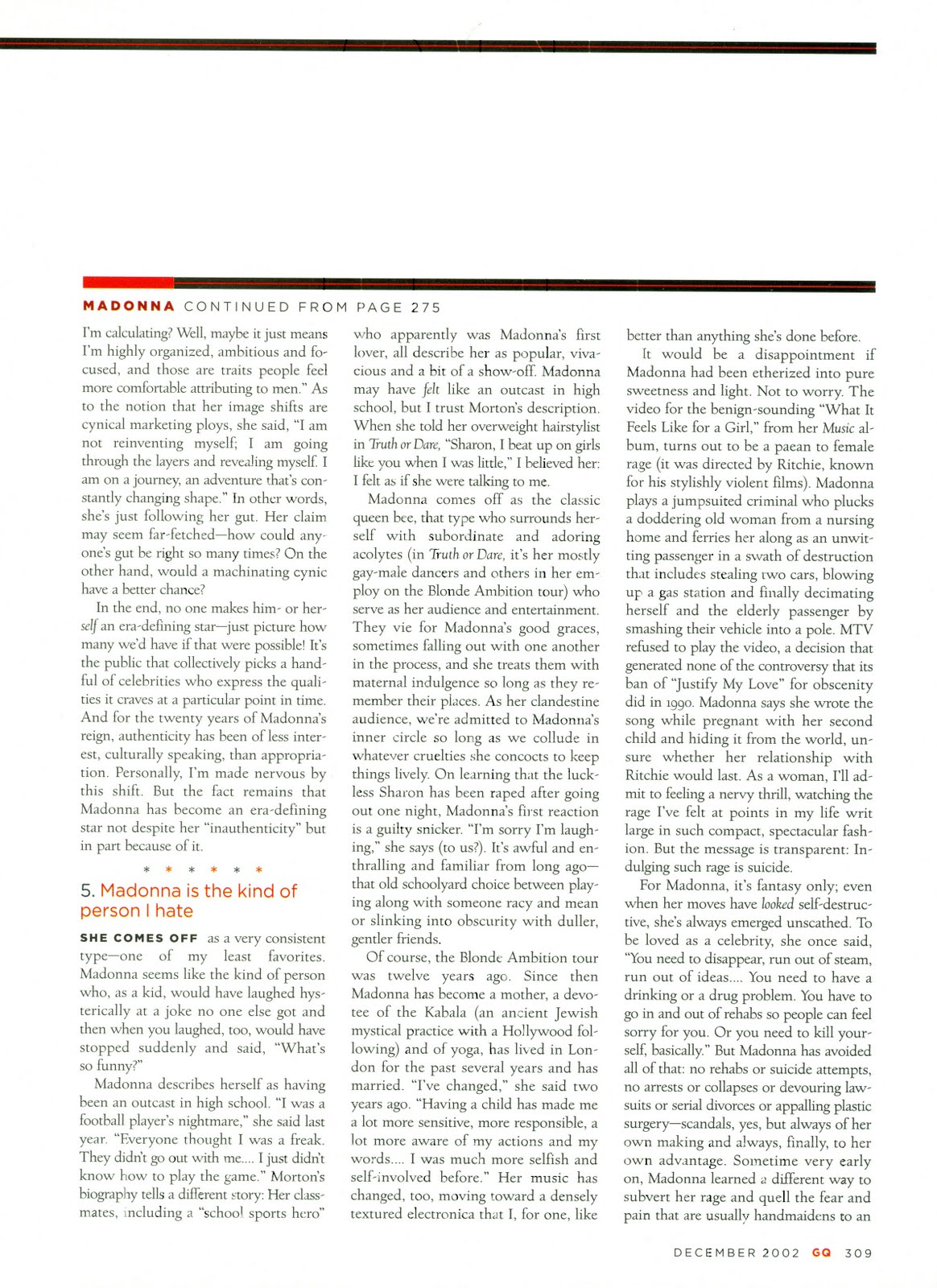 Madonna : On The Cover Of A Magazine OTCOAM rare madonna photos best ...