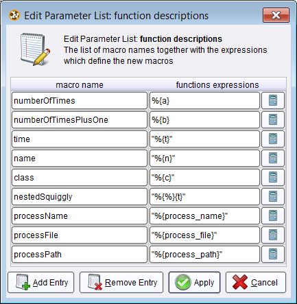 Data Science With RapidMiner: Built-in macros