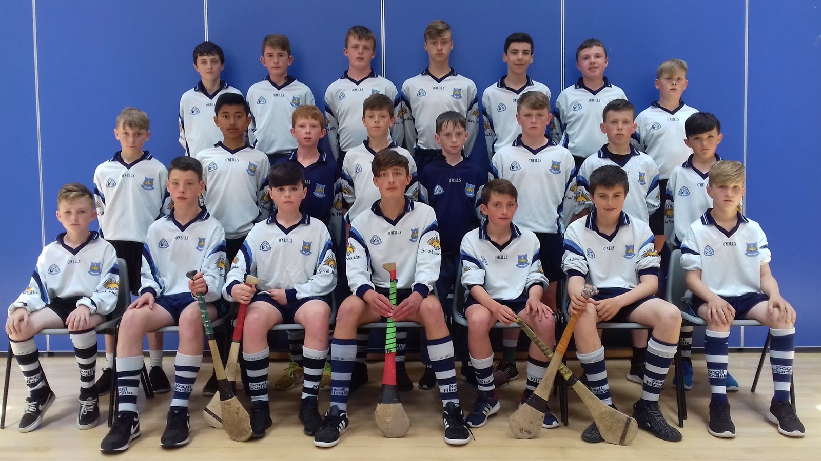 Scoil Niocláis Primary School: Camogie and Hurling Sciath na Scol Finals