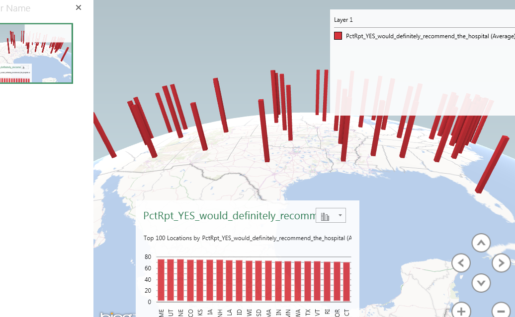 FlatMerge Blog: Exploring Hospital Patient Survey Data With Excel GeoFlow