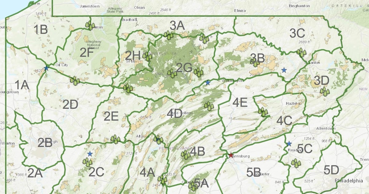 PA Environment Digest Blog: DCNR Expands Online Interactive Map To ...