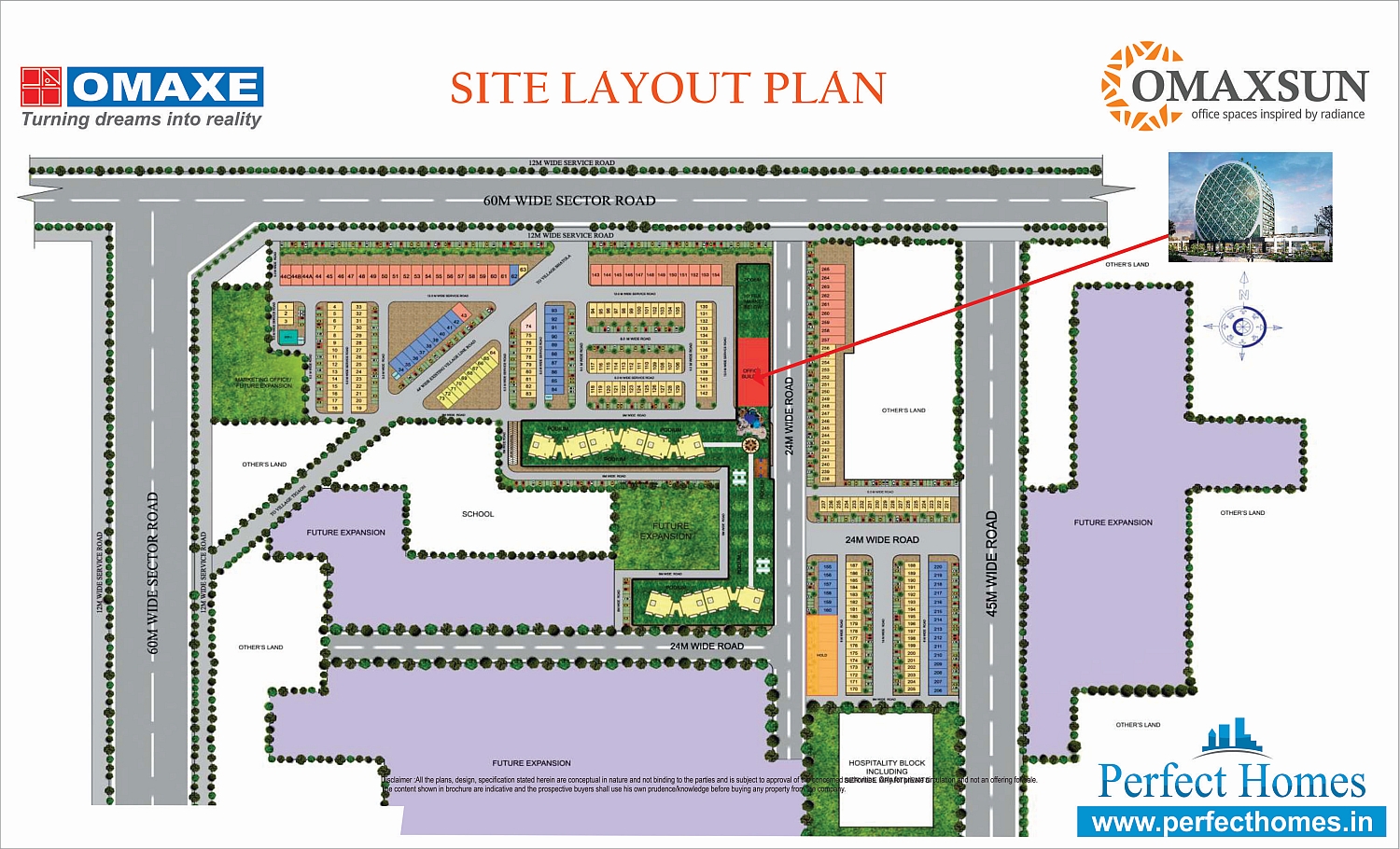 Fresh Booking in Neharpar, Greater Faridabad: OMAXSUN LOW MAINTENANCE ...