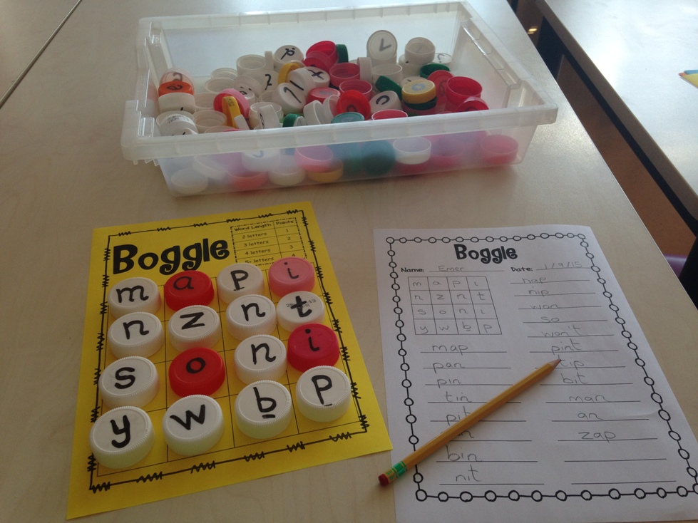 A Crucial Week: Boggle Board Freebie