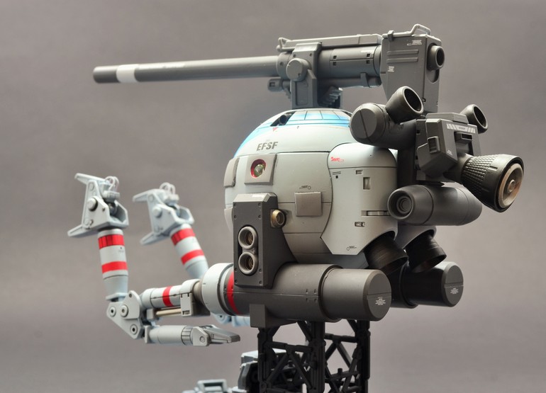 Custom Build: MG 1/100 RB-79 Ball "Coffin for Ace"