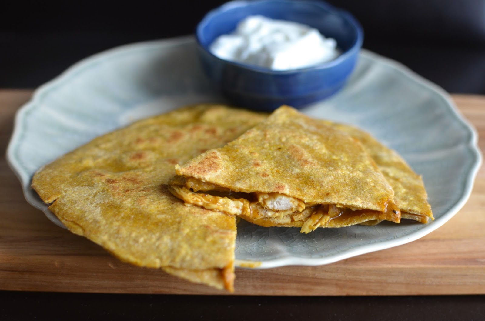 Playing with Flour: Butter chicken paratha