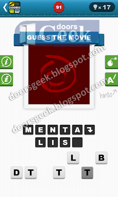 Movie Quiz Level 91 (bubble quiz games) ~ Doors Geek