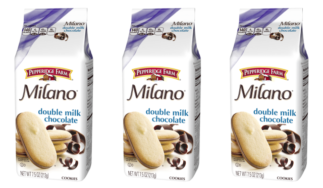 Pepperidge Farm Launches New Double Milk Chocolate Milano Cookies