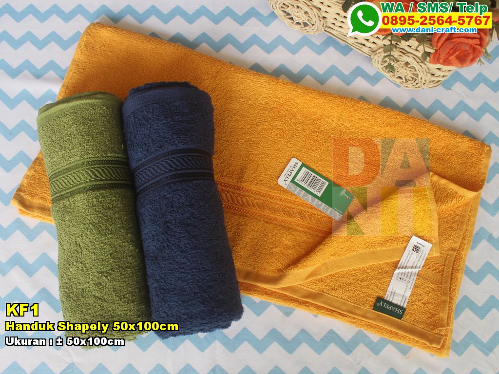 Handuk Shapely 50x100cm | Souvenir Pernikahan