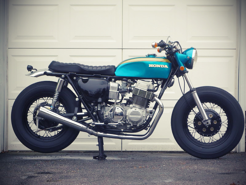 :: free the wheels ::: CB750 with fat tires