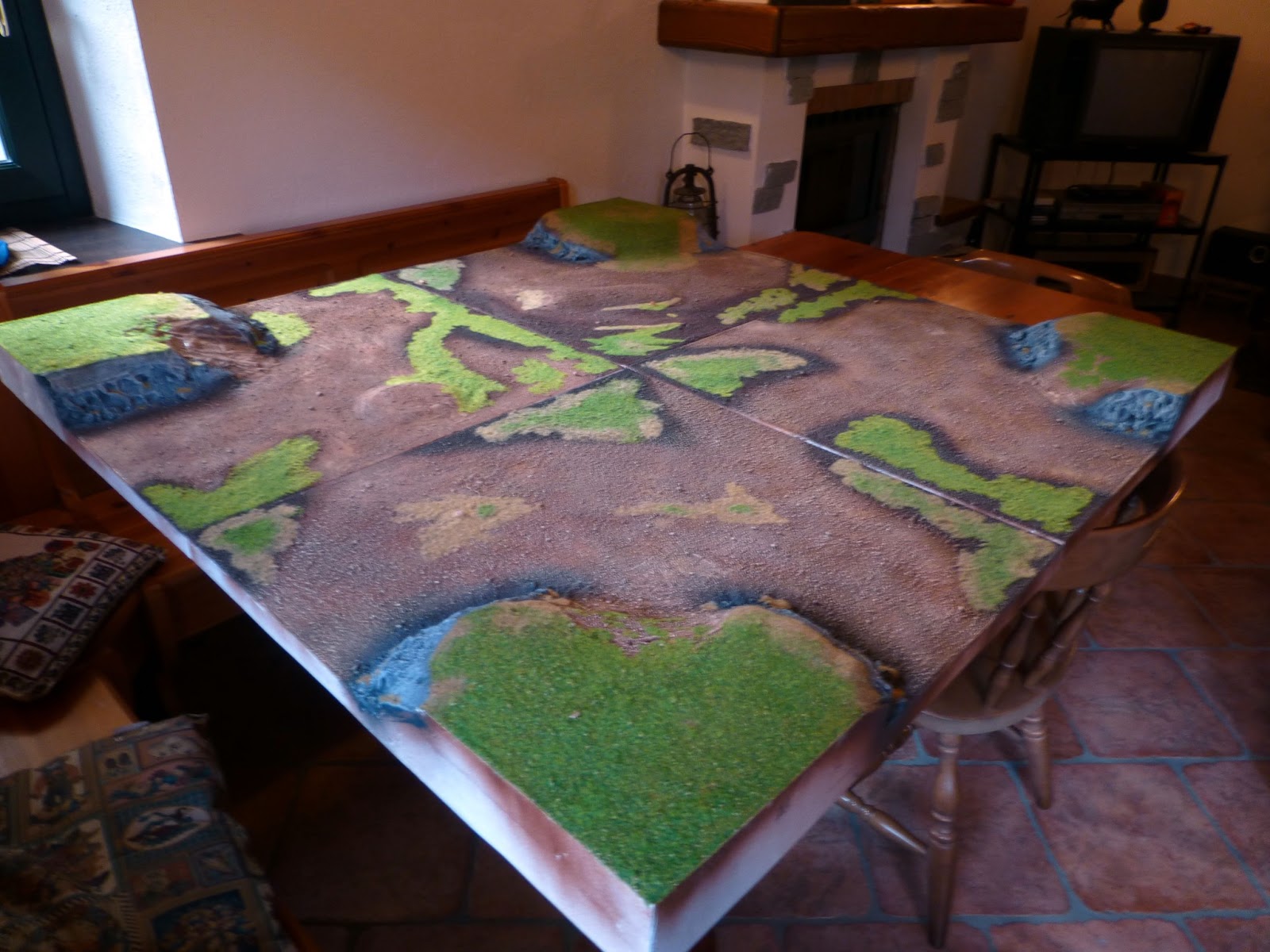The Old Painter Games: Warhammer Tavolo da Gioco modulare fai da te ...