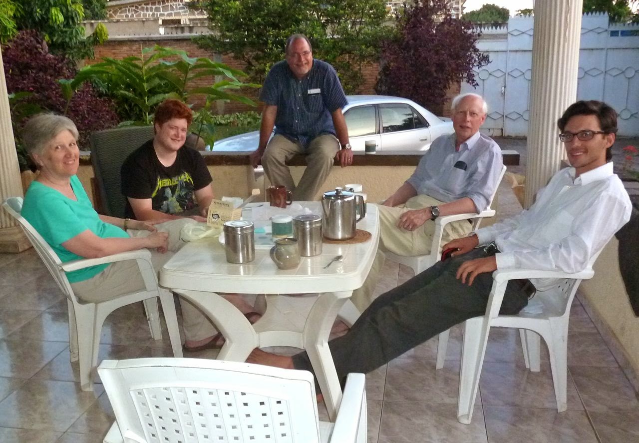 Paul and Rebecca Mosley in Burundi: May 2014