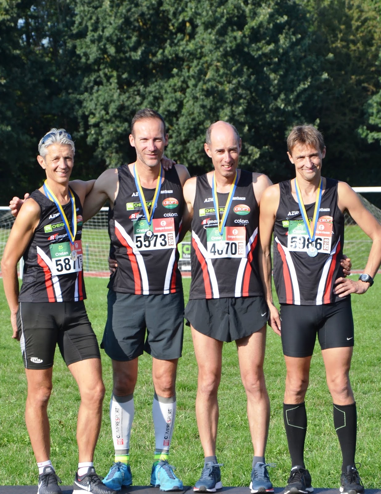 AZW Team Middle & Distance: PK aflossingen: 4 AZW-clubrecords, 4 x goud ...