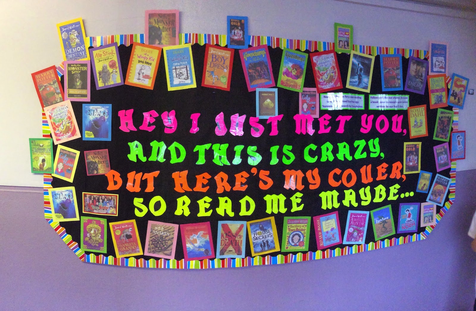 Our New Interactive Reading Display!