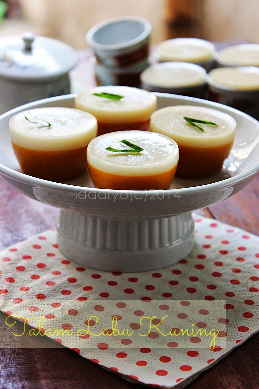 Ida's Homemade......: Kue Talam Labu Kuning