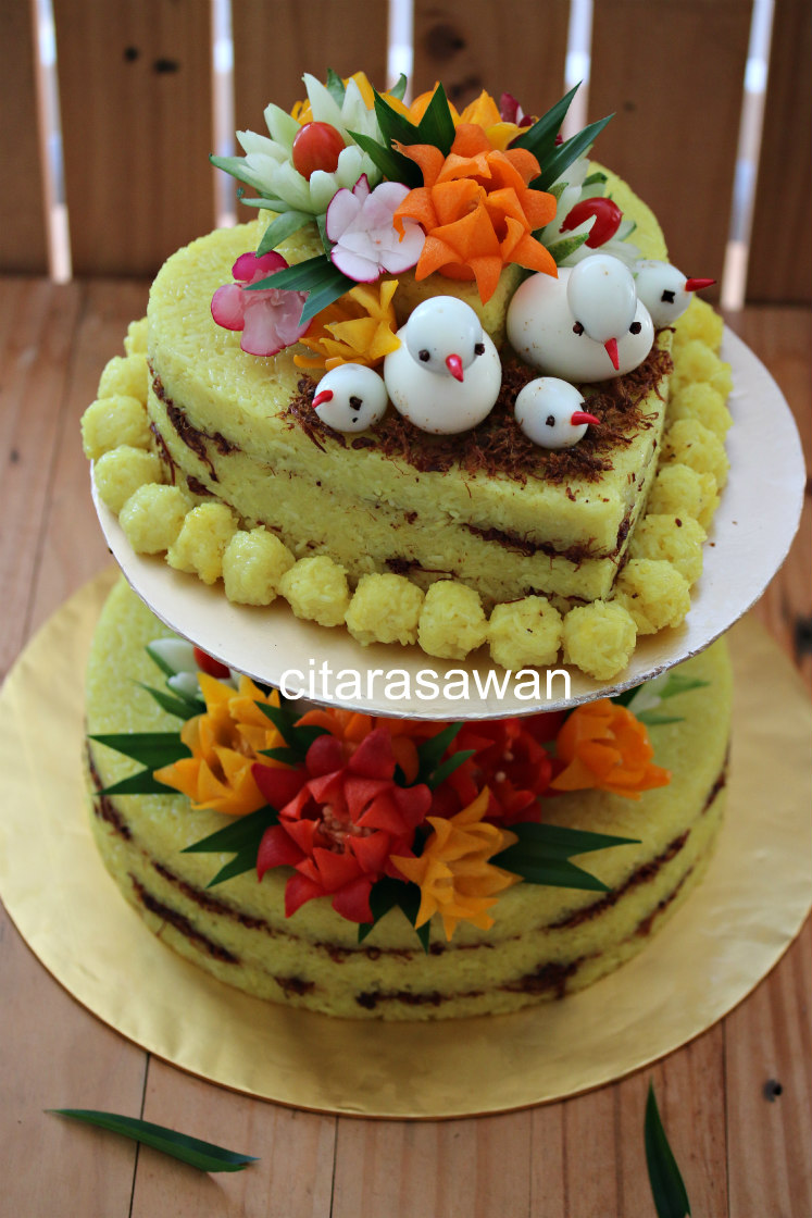 Pulut Kuning Berhias 2 Tingkat Harijadi ~ Must Read!