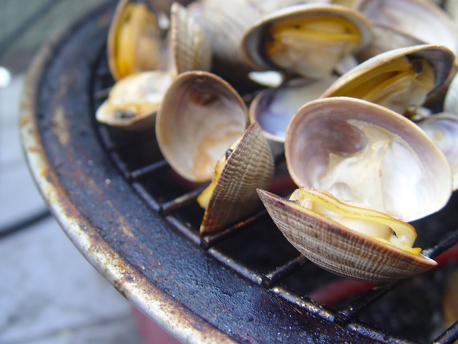 The Nearly Instant Appetizer: Grilled Clams alla Basilico | Burning Pasta