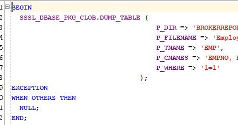 ORACLE MASTERMINDS: Generate DBF file in Oracle Directory Using Oracle ...