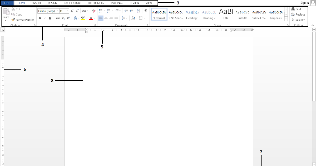 KompiMind: Bagian-Bagian Word 2013