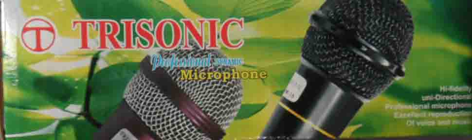 Jual aneka barang: microphone TRISONIC Professional DynAmic