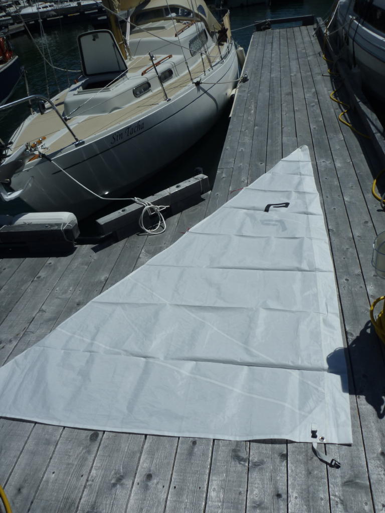 Mostly About Boats : The "BLACK FLY" Dinghy 8: Sailing Rig Details