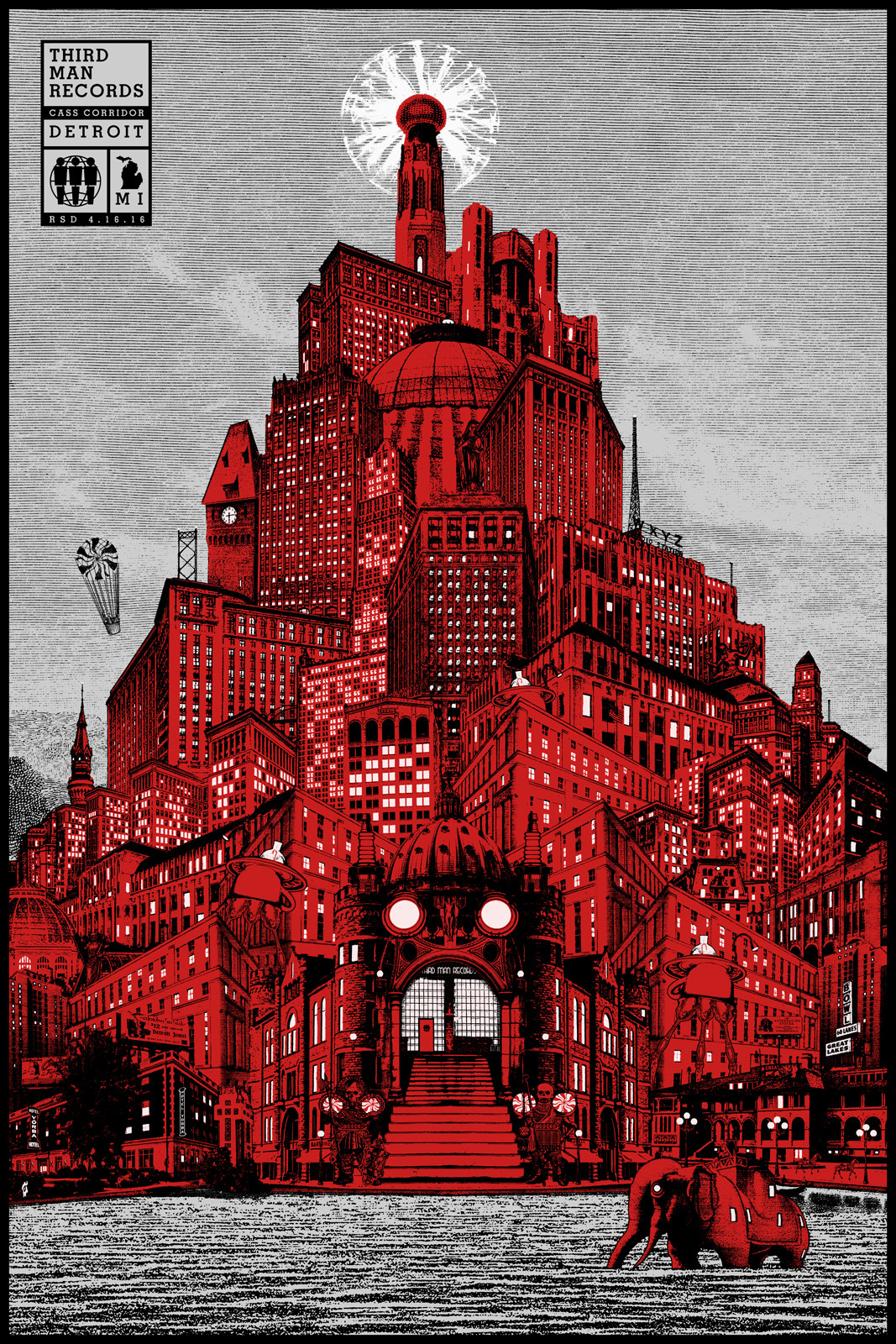 INSIDE THE ROCK POSTER FRAME BLOG: Rob Jones Third Man Records And ...