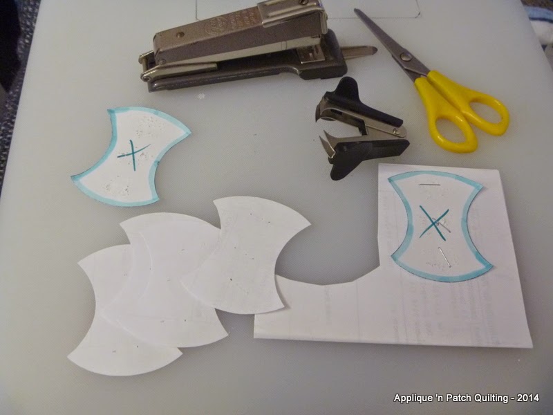 Applique 'n Patch Quilting: Apple cores - how to?