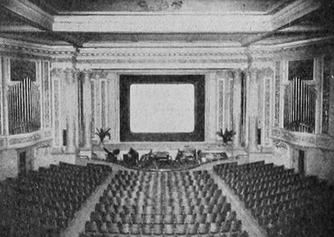 San Francisco Theatres: The New Mission Theatre: interior views