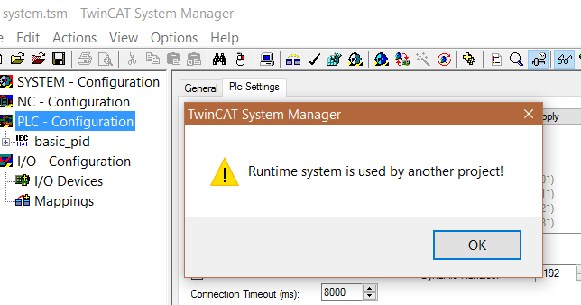 Go TwinCAT: System Manager и четыре рантайма
