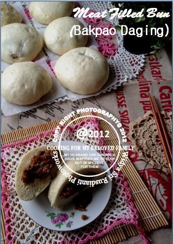 Widya Sri Rusdianti's Kitchen: MEAT FILLED BUN (BAKPAO DAGING)