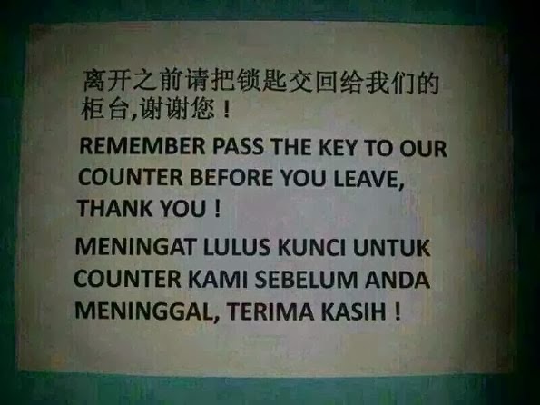 KahKahkah!! Koleksi Gambar Signboard dan Signage Yang Memang Lawak ...