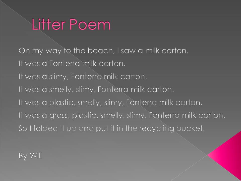 Mighty Mancent16: Litter Poems