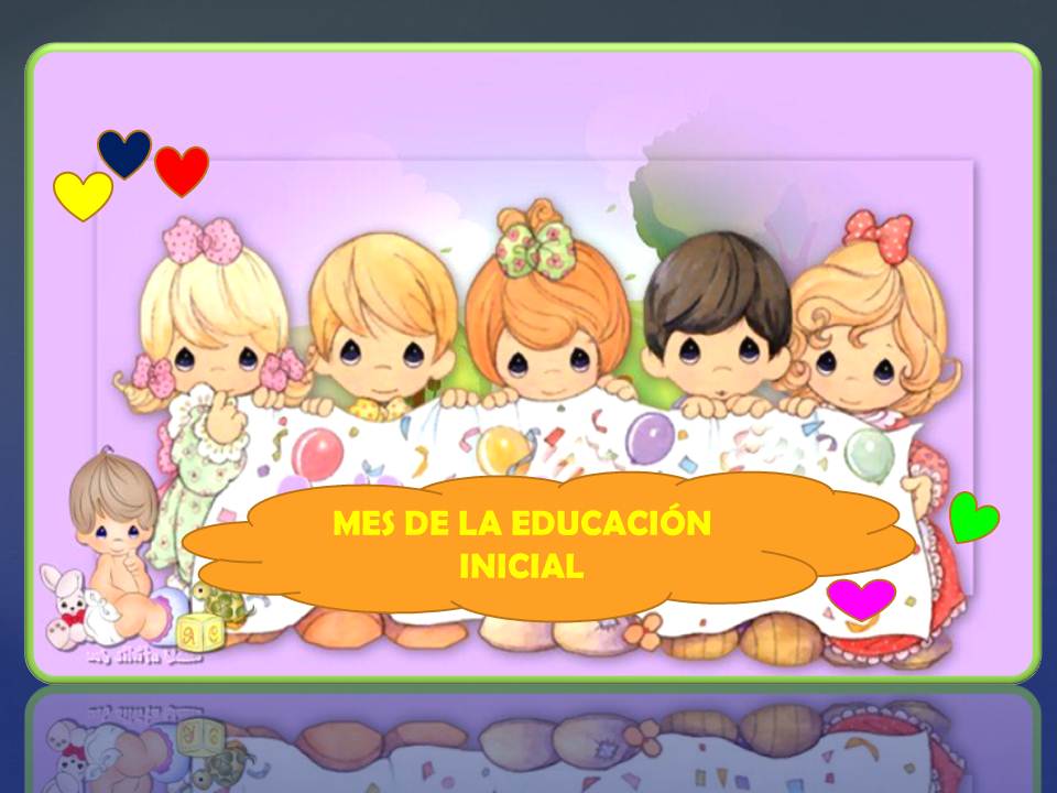 CARTELES Y PANCARTAS PARA CELEBRAR EL MES DE LA EDUCACIÓN INICIAL.
