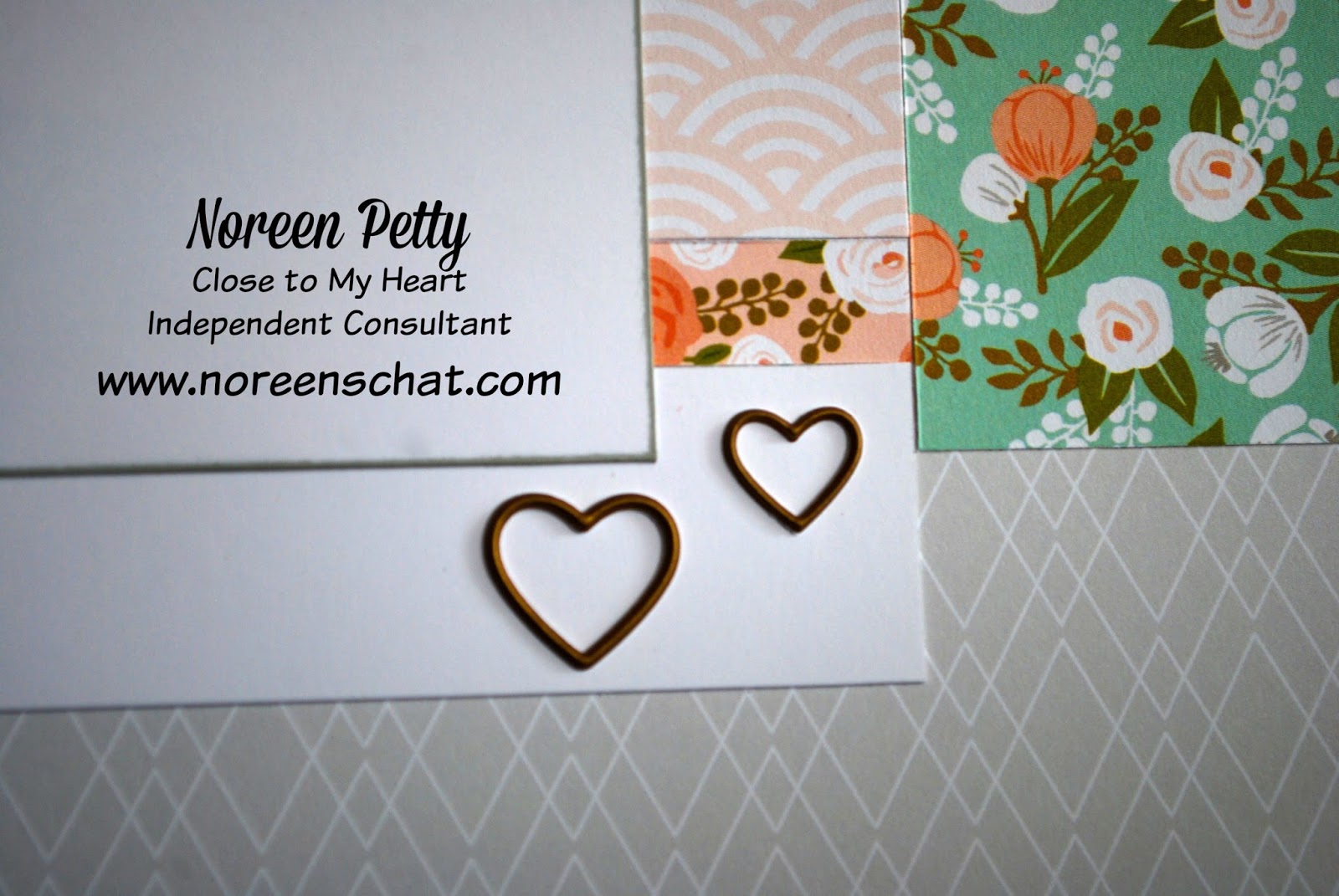 Noreen's Scrap N Chat: CTMH Hello Lovely Beautiful Scrapbook Layout