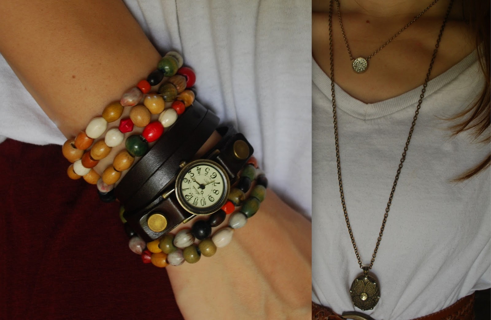 thistles and twigs: White T Challenge with Real Girl Glam