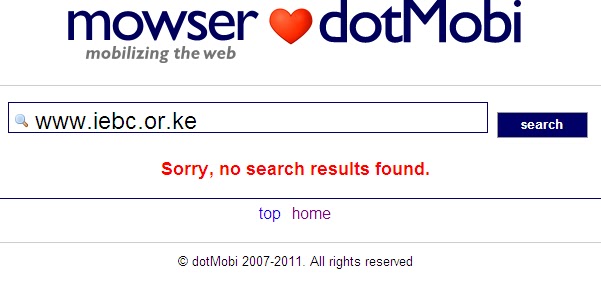 Are IEBC web servers overstretched by online applications of voter registration clerks?
