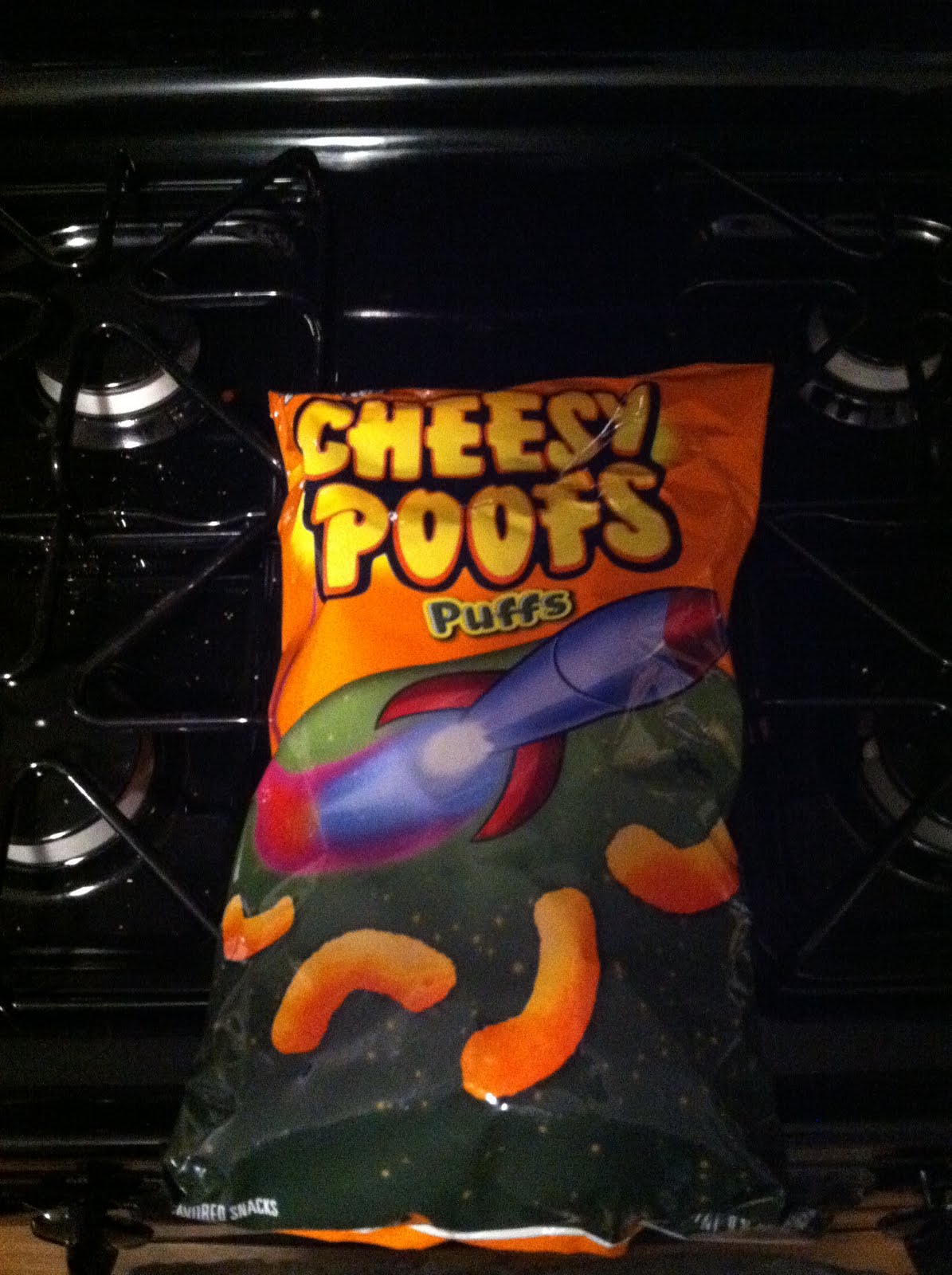 From the Ponder Couch: Yeah, I want Cheesy Poofs...