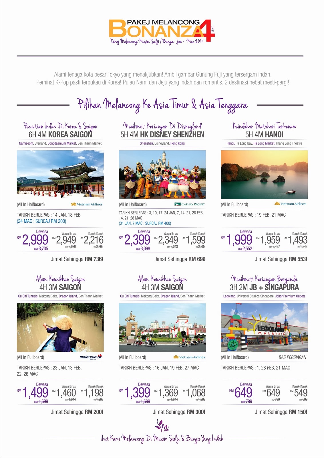 POTO Travel & Tours: PROMOSI BONANZA 4 2014 POTO