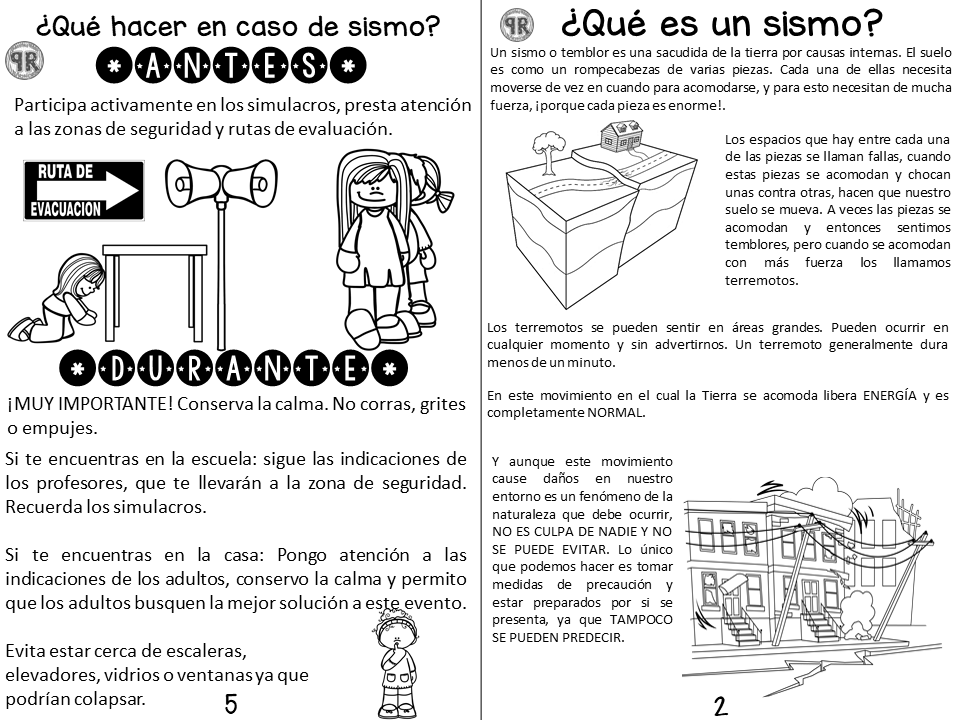 Proyectos educativos ¡Y más!: Cuadernillo ¿Qué pasó en el sismo?